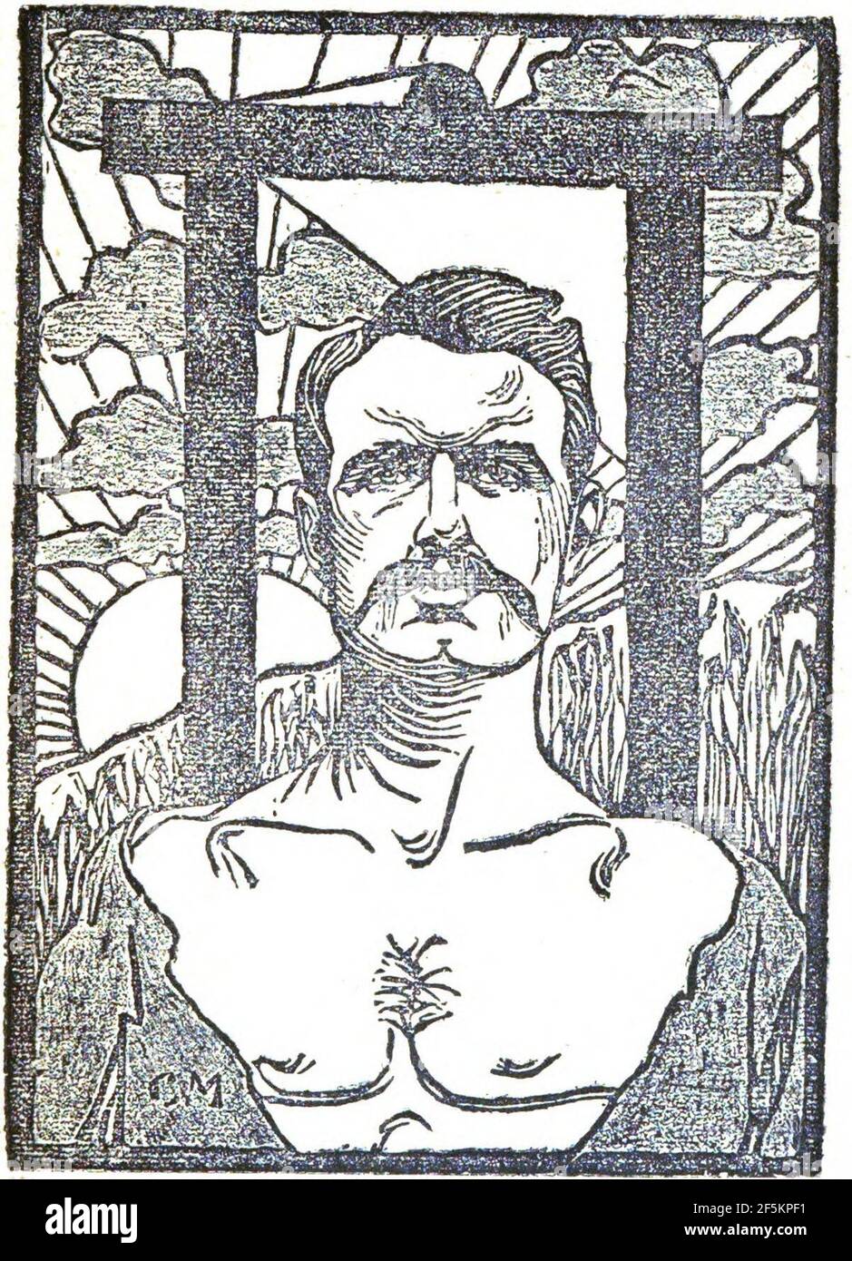 Ravachol symbolique (Père Peinard Stock Photo - Alamy