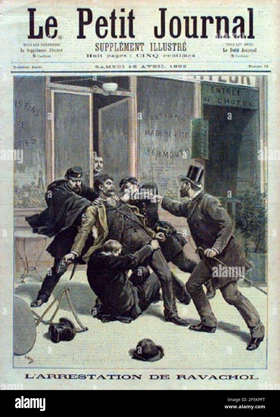 Ravachol - Arrestation Stock Photo - Alamy