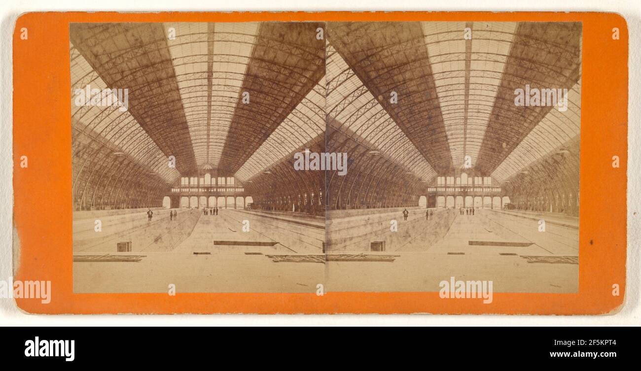 Grand Central Depot./interior./ New York.. Attributed to Peter F. Weil ...