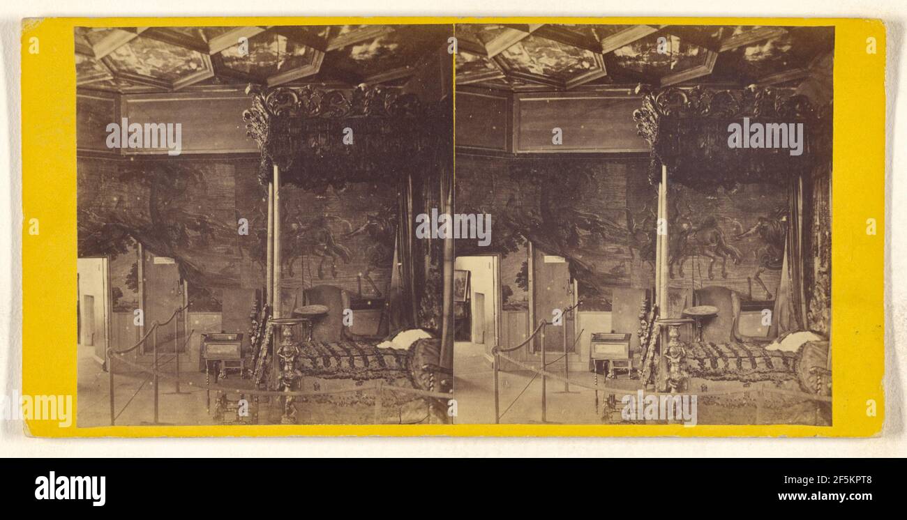 Palace of Holyrood. Queen Mary's Bedroom, A chamber twenty-two feet one ...