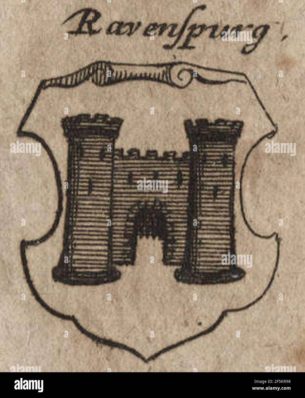 Ravensburg Wappen Stich 3 Stock Photo - Alamy