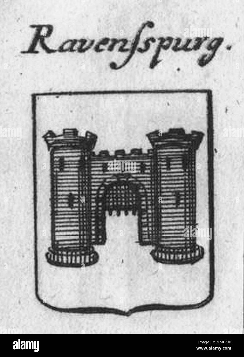 Ravensburg Wappen Stich 2 Stock Photo - Alamy