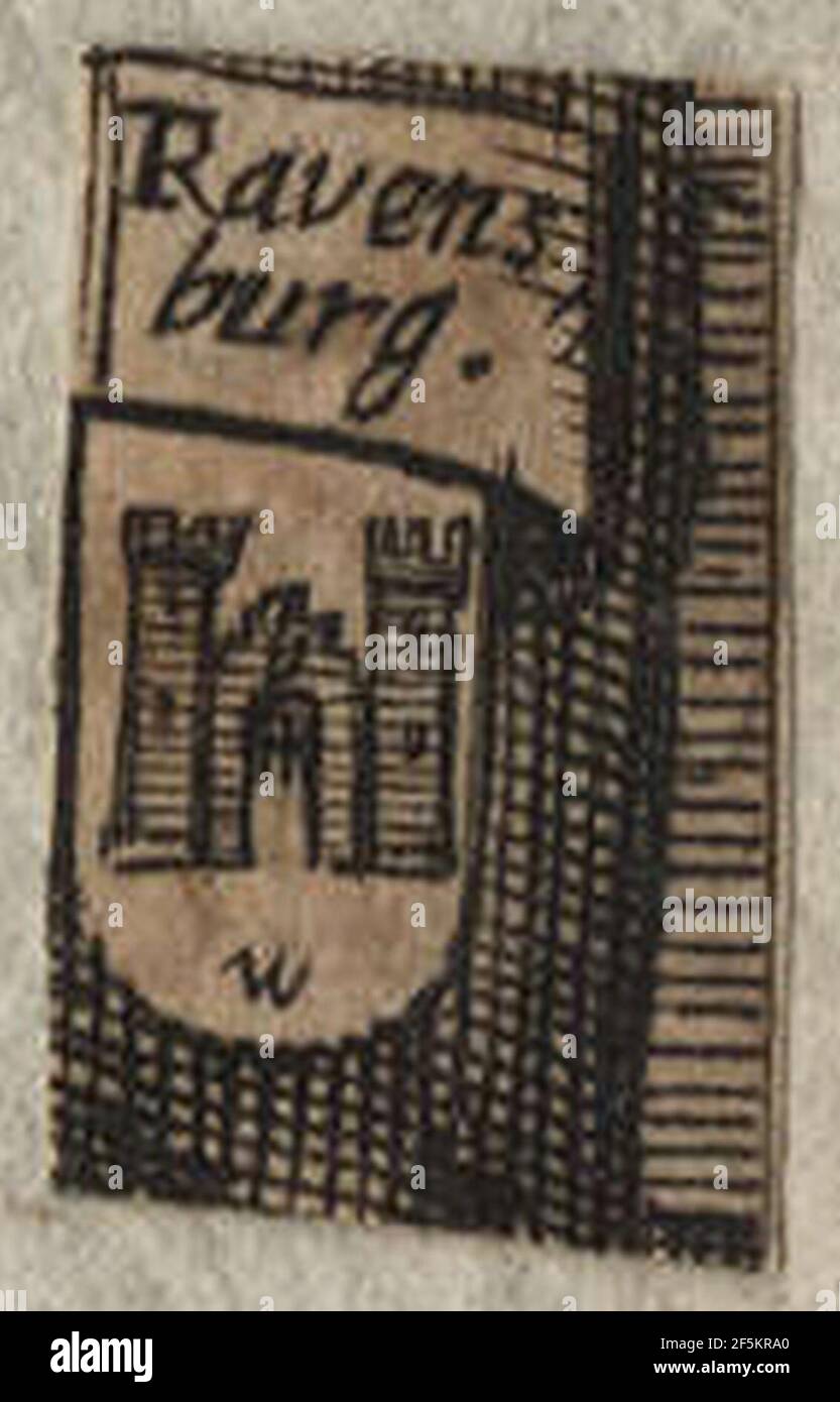 Ravensburg Wappen Stich 5 Stock Photo - Alamy
