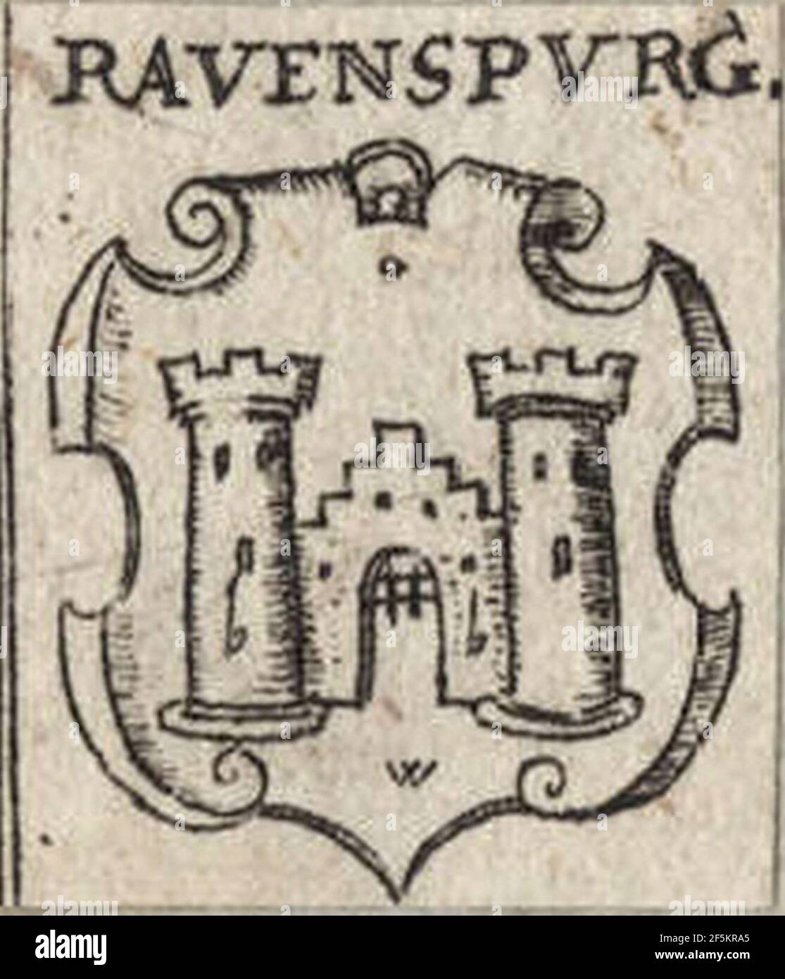 Ravensburg Wappen Stich 1 Stock Photo - Alamy