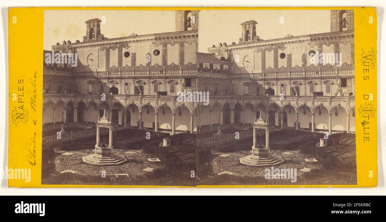 San martin monastery cloister hi-res stock photography and images - Alamy