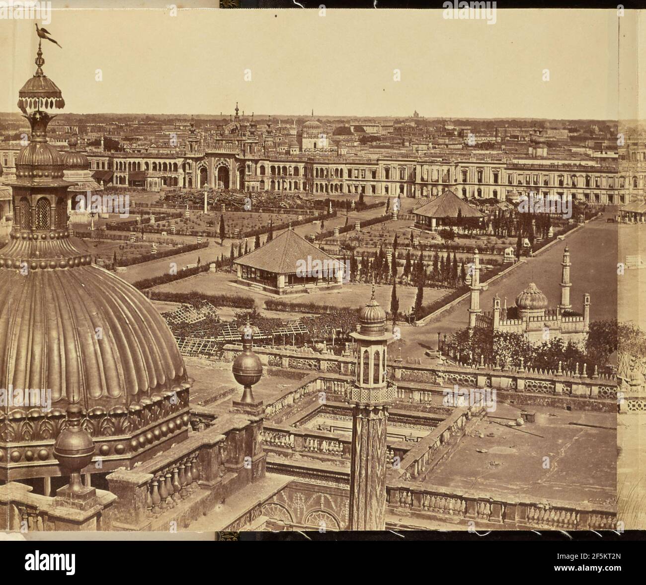 Panorama of Lucknow: View of Devastation Wrought by Lucknow Massacre ...