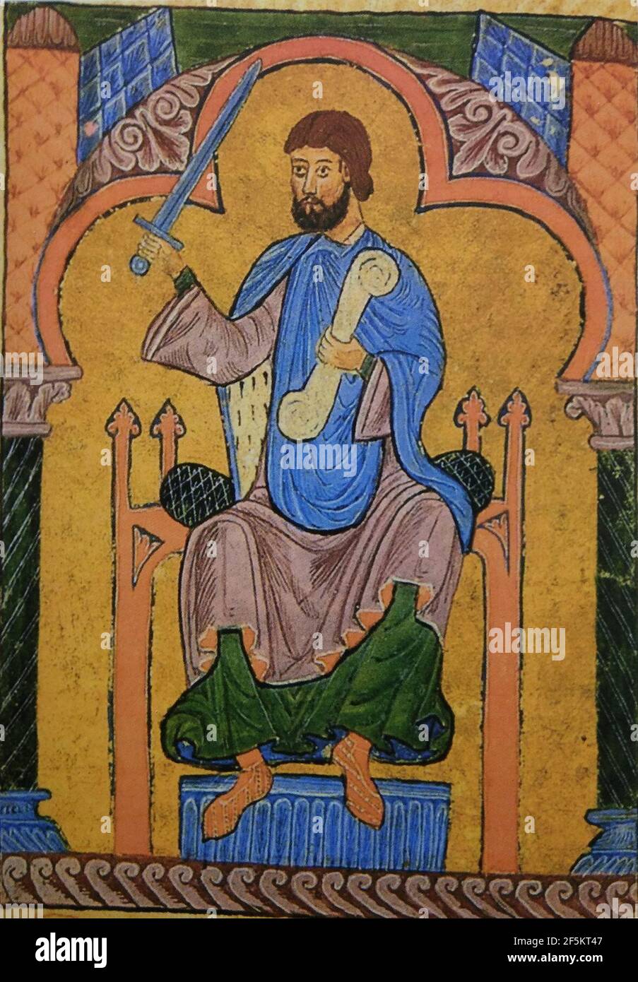 Raymond of Burgundy. Count of Galiza Stock Photo - Alamy