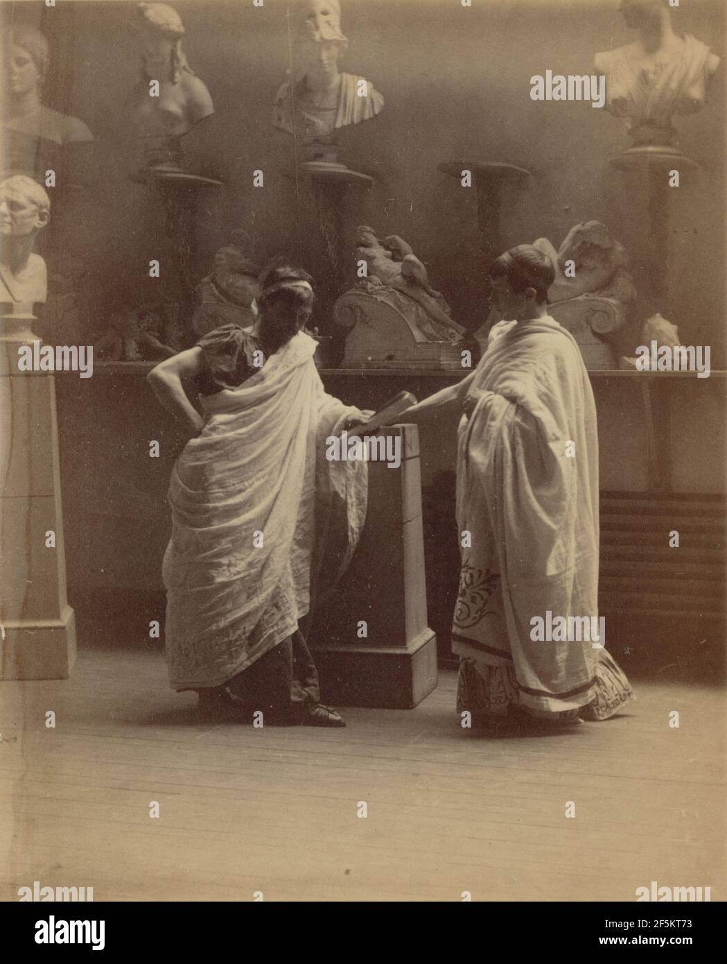 Two Male Students in Classical Costume at the Pennsylvania Academy of ...