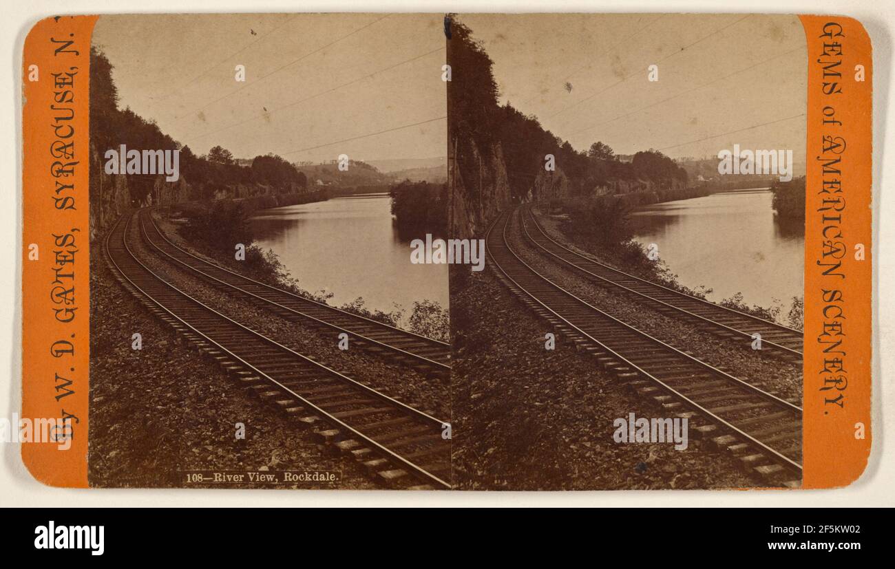 River View, Rockdale.. Willis D. Gates (American, active 1870s - 1880s ...