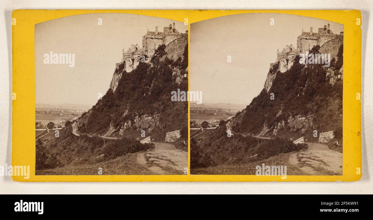 Stirling Castle, from Back Walk.. A. Crowe (British, active 1860s ...