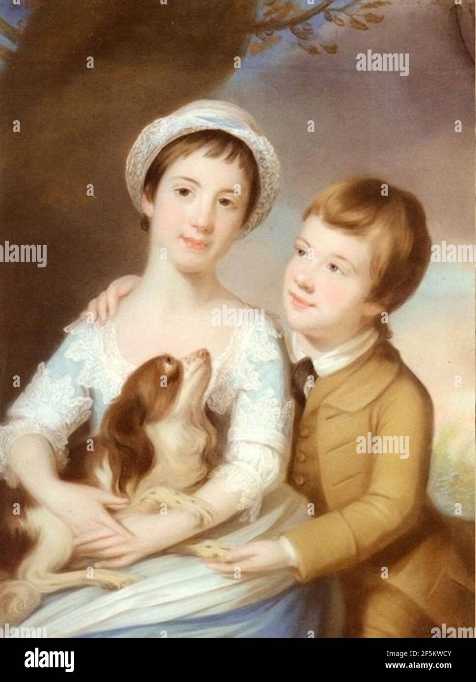 Read - George Fitzroy and Lady Georgina Fitzroy Stock Photo - Alamy