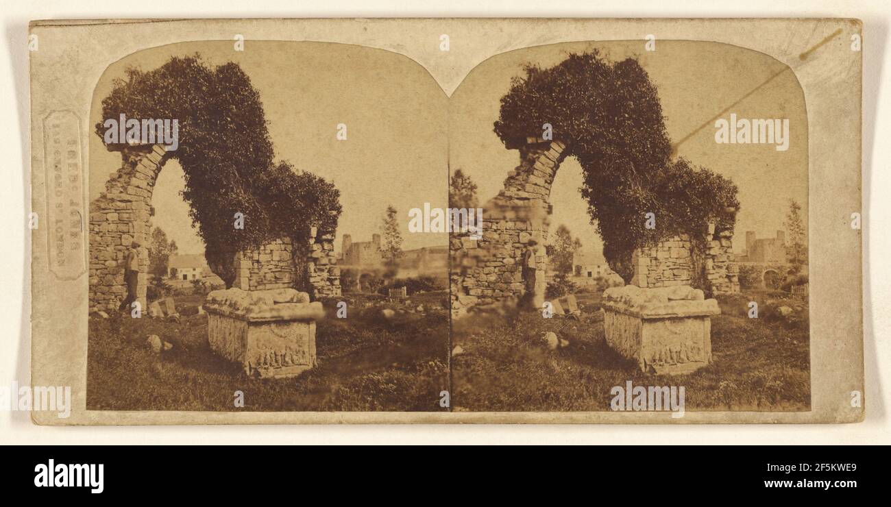 Ancient Tomb at Tours. Frederic Jones (British, active London, England ...
