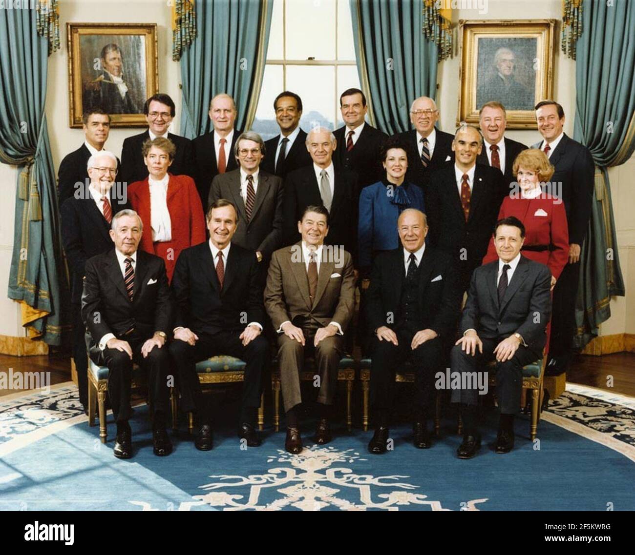 The reagan cabinet hi-res stock photography and images - Alamy