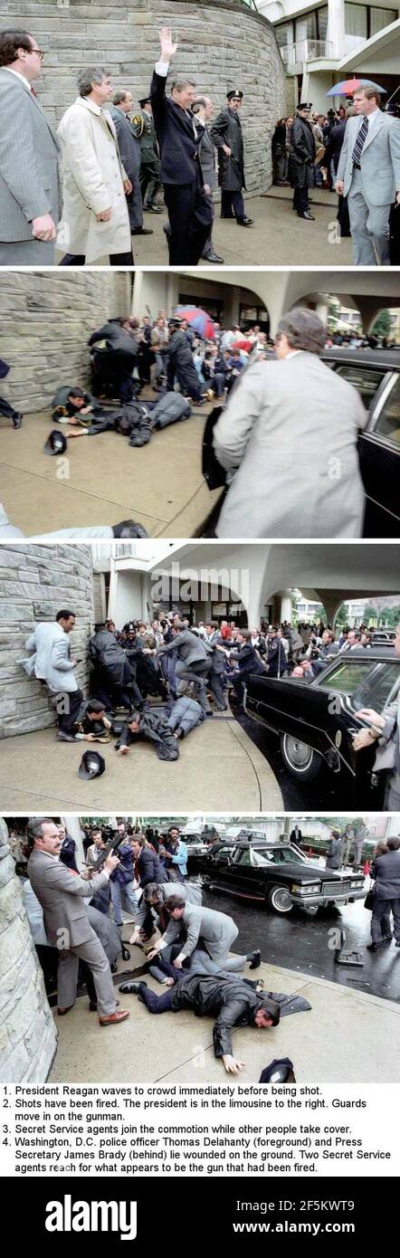 Reagan assassination hi-res stock photography and images - Alamy