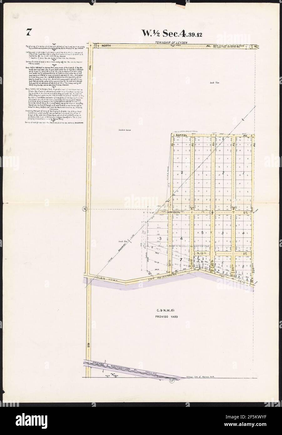 Real Estate Map Publishing Co's atlas of township of Proviso, Cook ...
