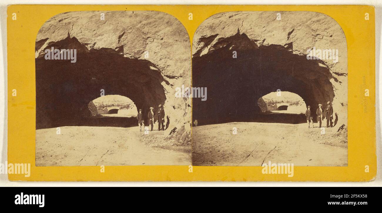 Tunnel, Central Park, New York City. Deloss Barnum (American, 1825 ...