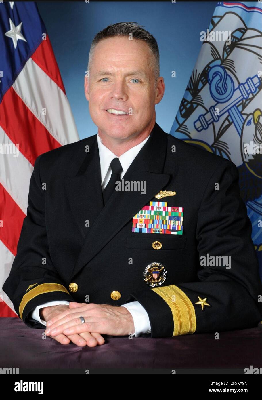 Rear Admiral Michael A. Brookes Stock Photo - Alamy