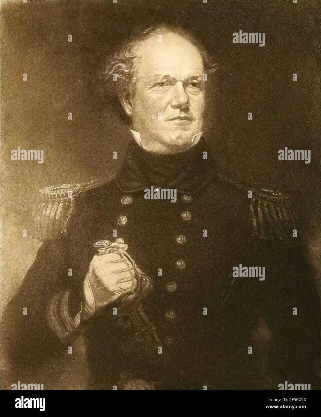 Rear Admiral Theodorus Bailey 1805-1877 (page 303 crop Stock Photo - Alamy