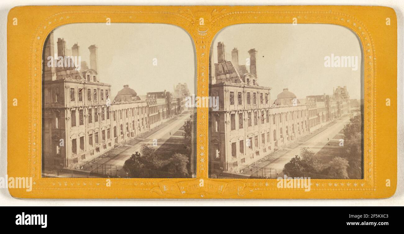 Tuileries, Paris. Adolphe Block (French, 1829 - about 1900 Stock Photo ...