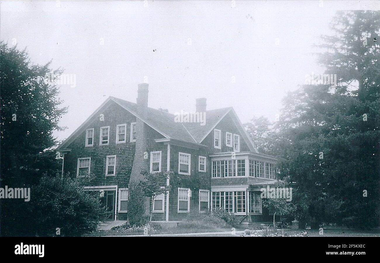 Rear of the Tracy S. Lewis House Stock Photo - Alamy