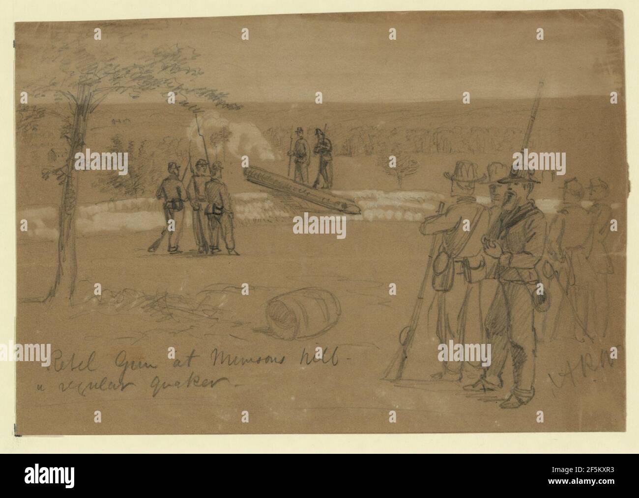 Quaker gun hi-res stock photography and images - Alamy