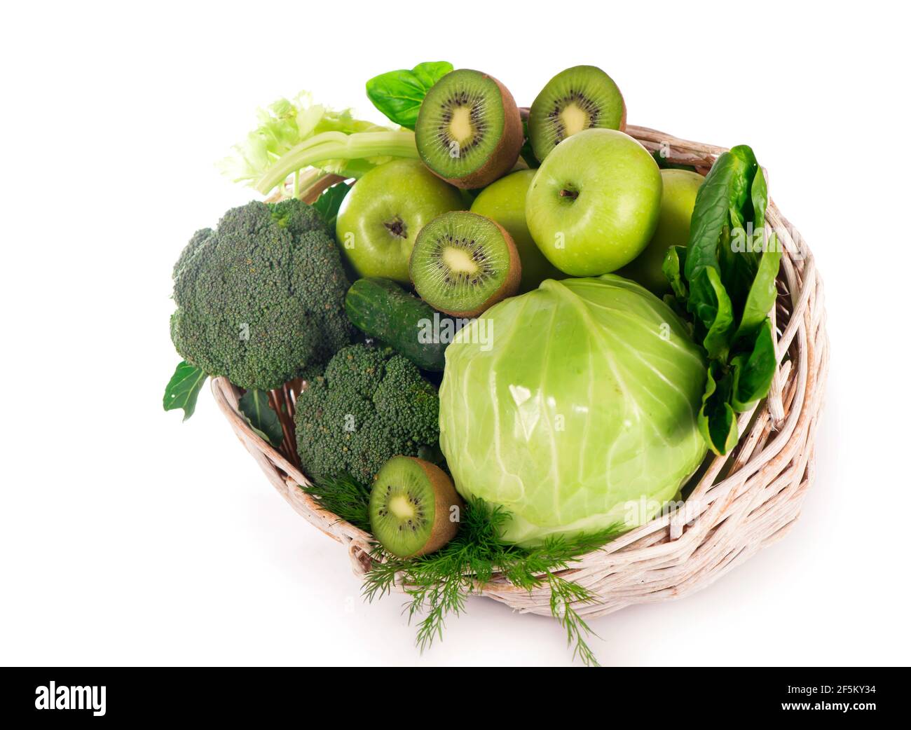 fresh vegetables with leaves isolated on white background Stock Photo ...
