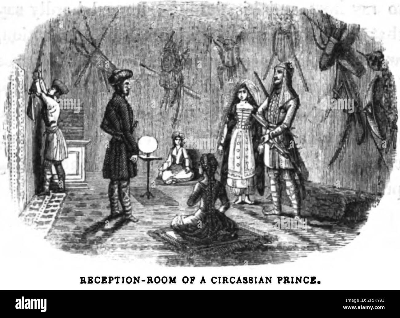 Reception room Of A Circassian Prince Edmund Spencer Travels In reception-room-of-a-circassian-prince-edmund-spencer-travels-in