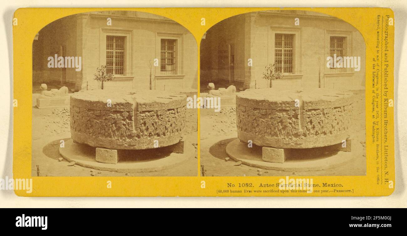 Aztec sacrificial stone hi-res stock photography and images - Alamy