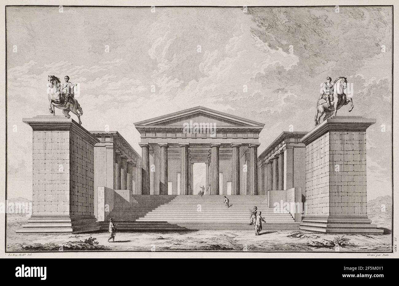Reconstruction of the Propylaea of the Acropolis of Athens - Le Roy ...
