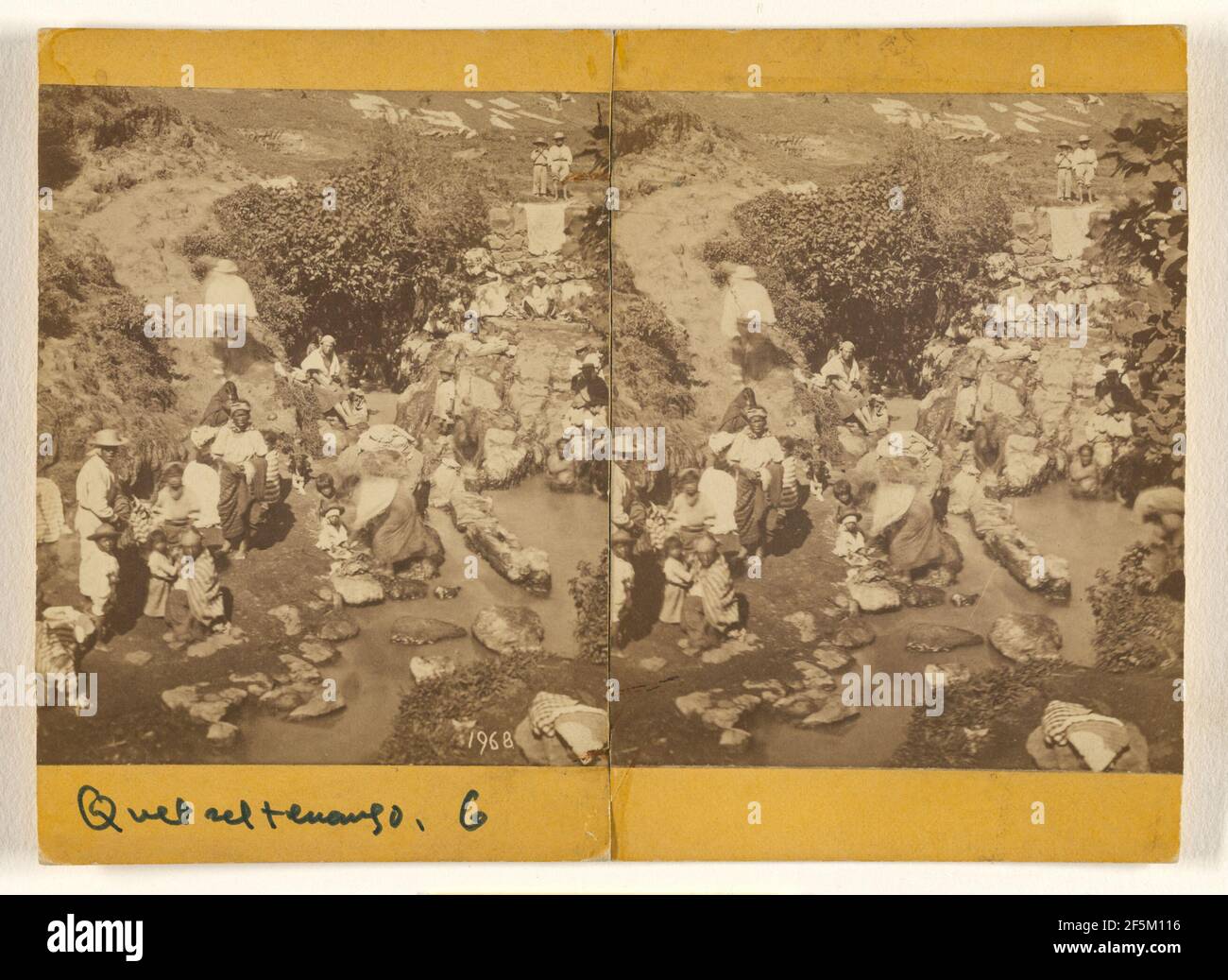 Quezaltenango, Baths of Amolongo.. Eadweard J. Muybridge (American ...