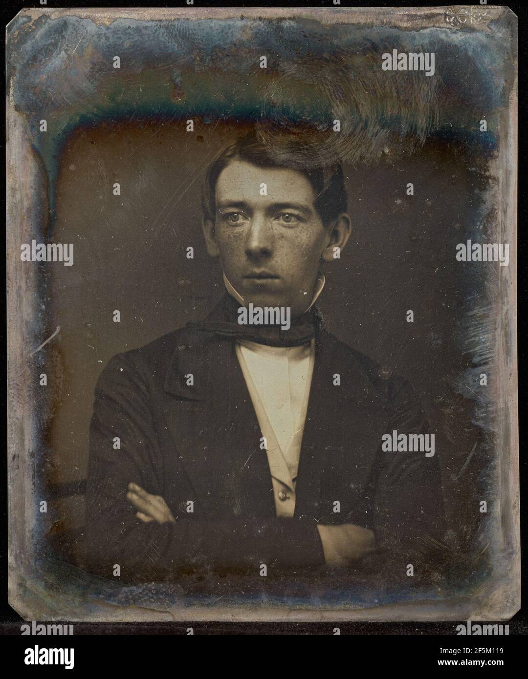 Portrait of Edward Foster. Benjamin Franklin Upton (American, 1818 ...