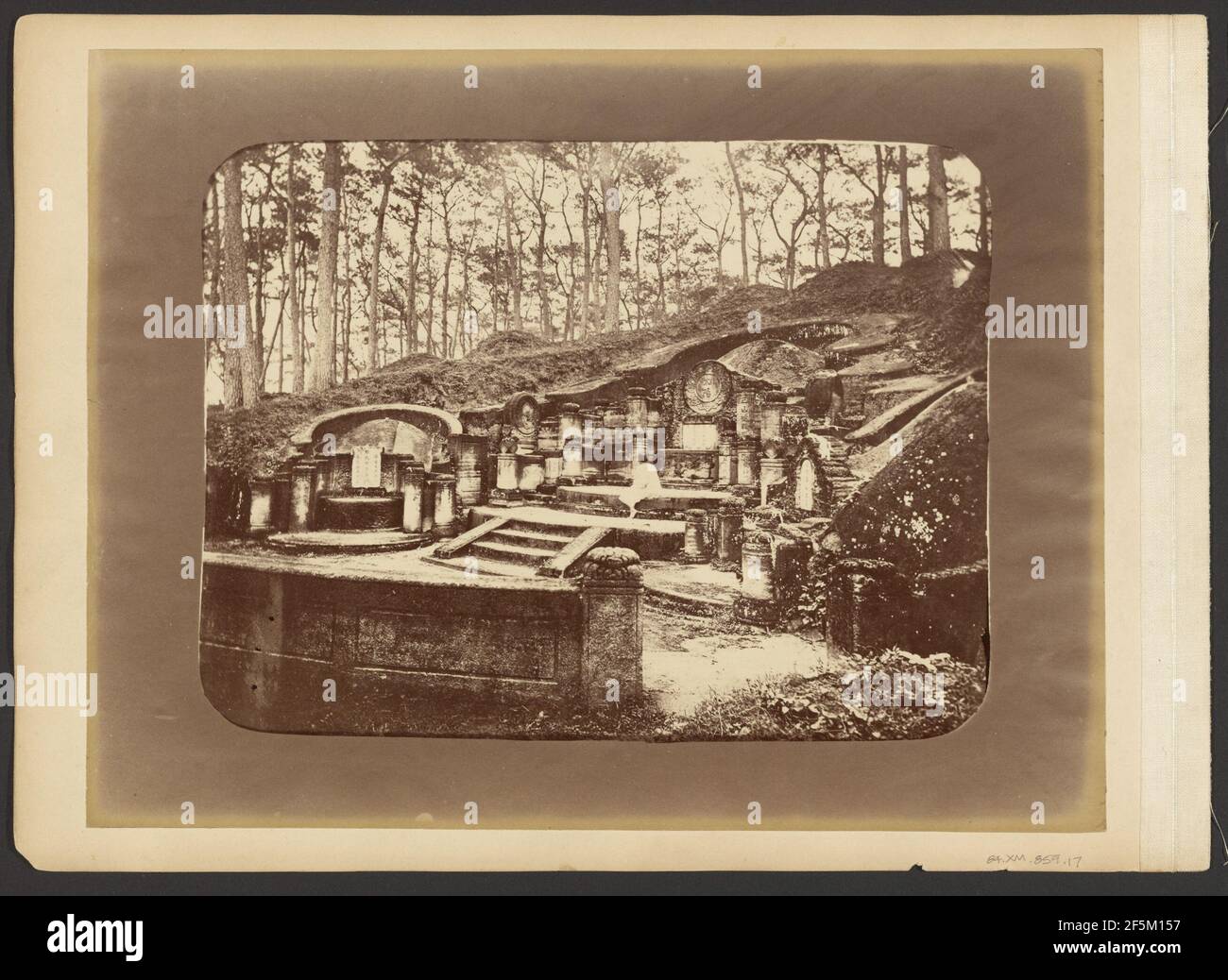 Turtleback tombs. John Thomson (Scottish, 1837 - 1921 Stock Photo - Alamy