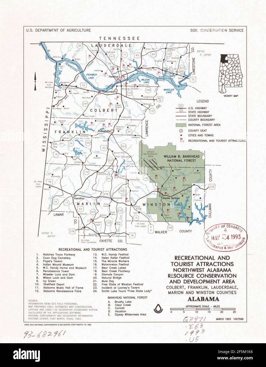 Recreational and tourist attractions, northwest Alabama resource ...