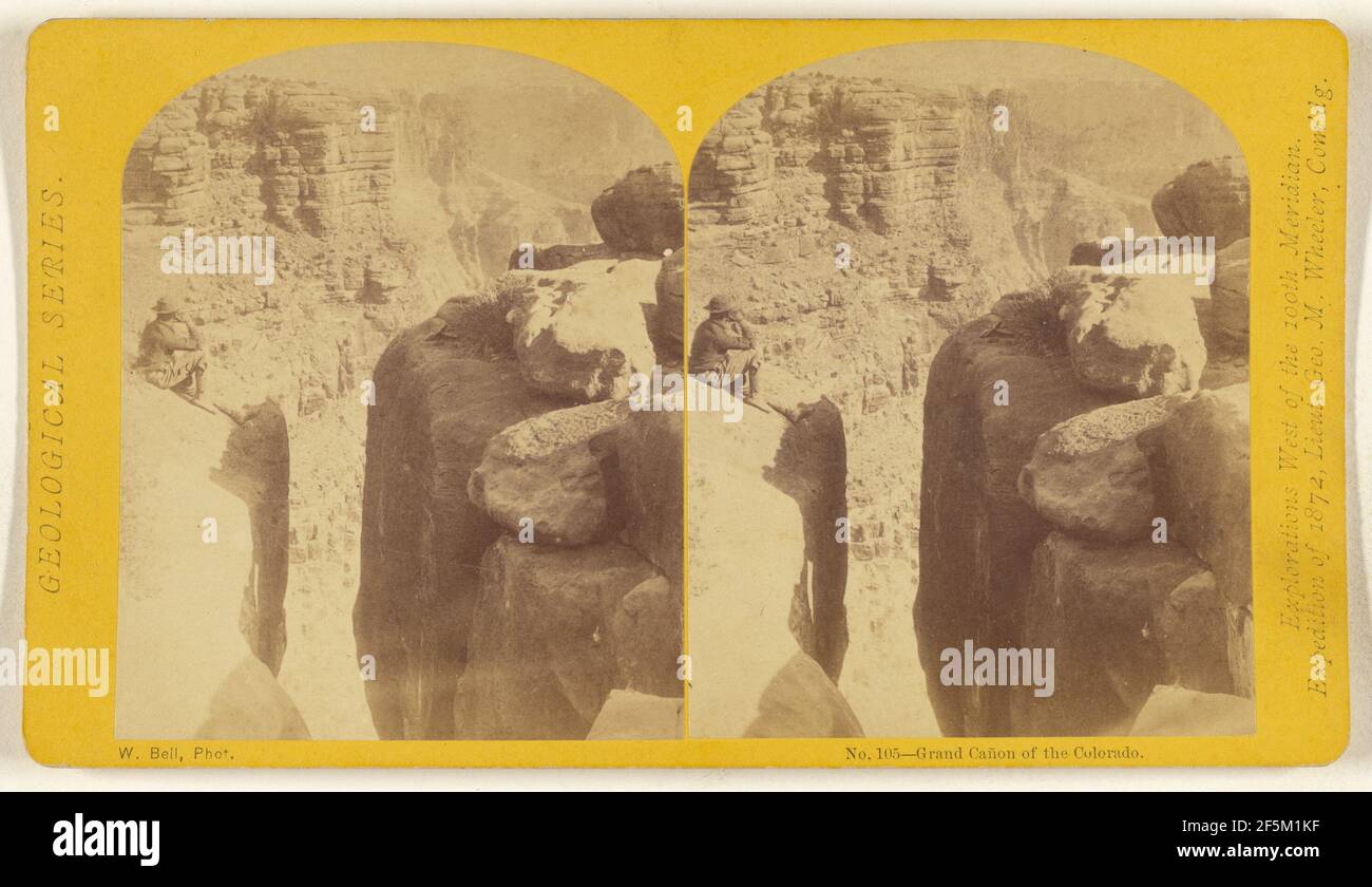 Grand Canon of the Colorado.. William H. Bell (American, 1830 - 1910 ...