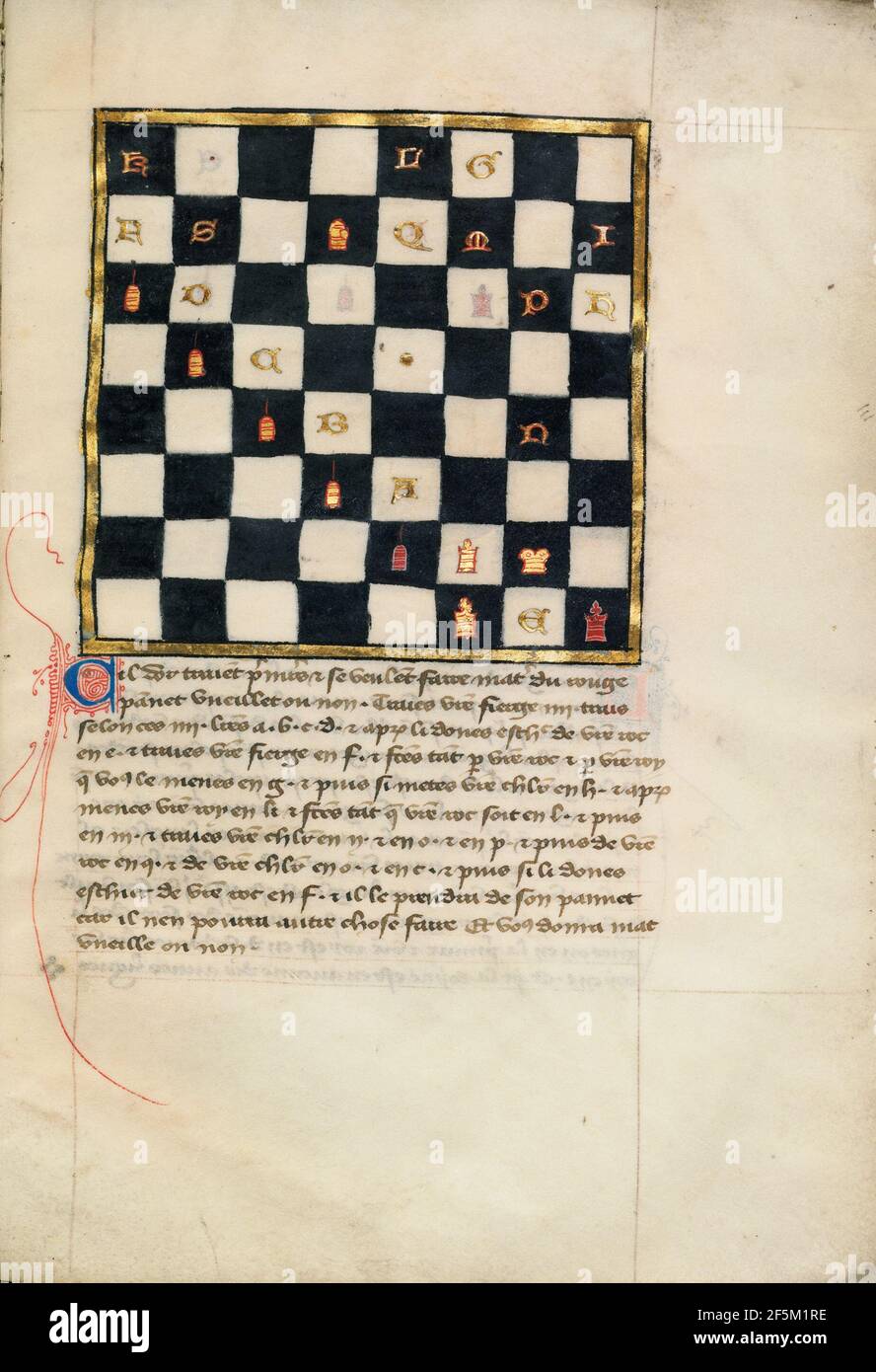 Book of Chess Problems. Unknown Stock Photo - Alamy