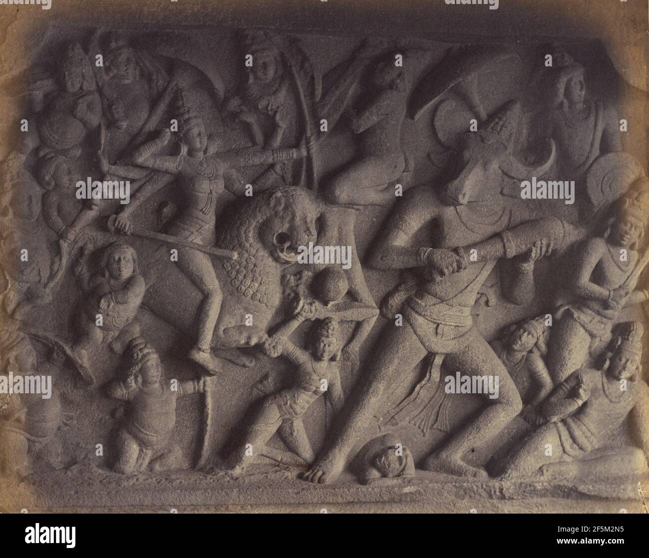 Basso Relievo, inside Seven Pagodas. Unknown maker Stock Photo - Alamy