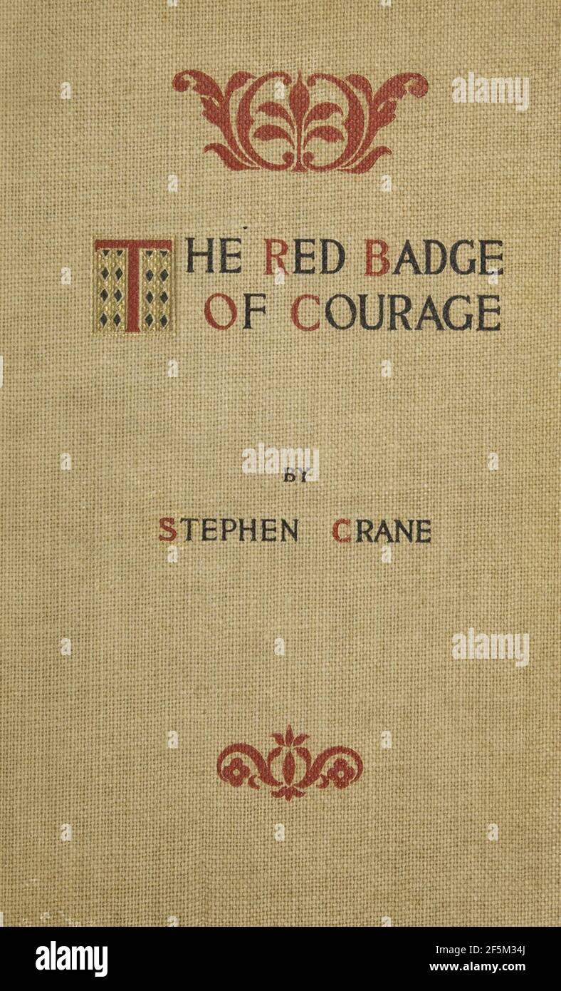 Red badge of courage hi-res stock photography and images - Alamy