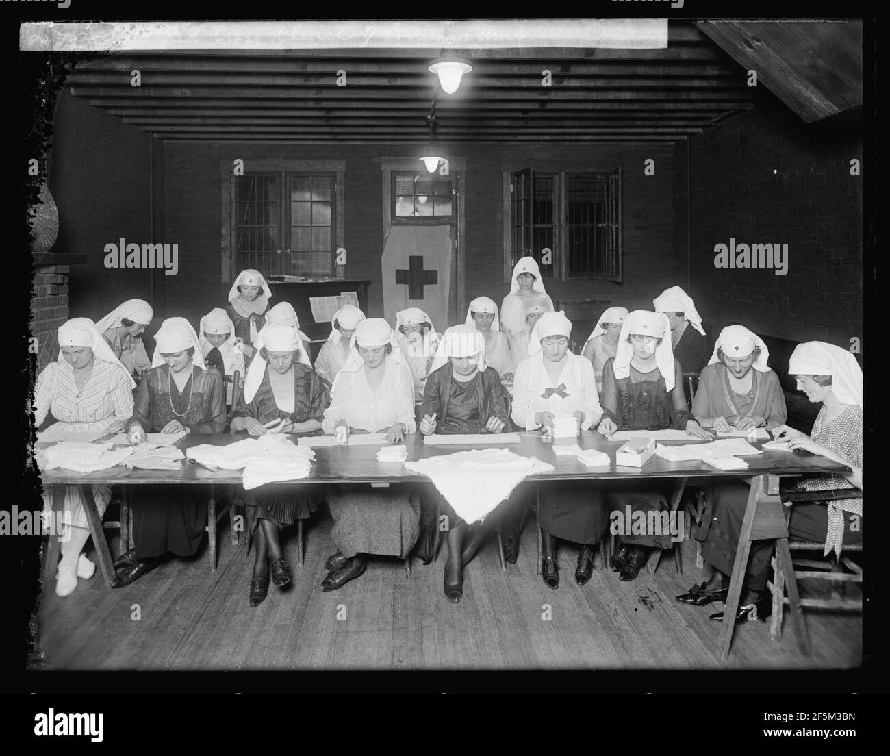 Red Cross Church of Covenant unit Stock Photo - Alamy