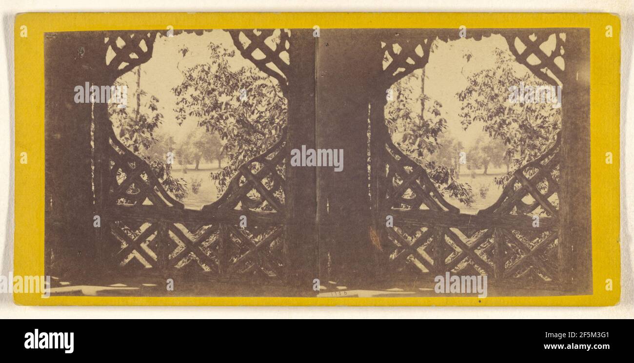 A Visit to the "Central Park" in the Summer of 1863. From inside the ...