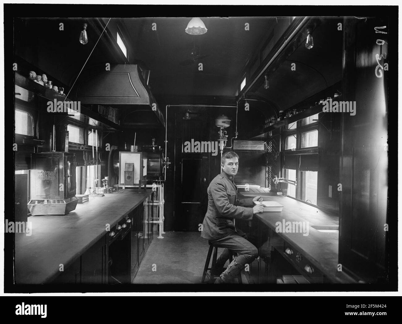 Sanitary car Black and White Stock Photos & Images - Alamy