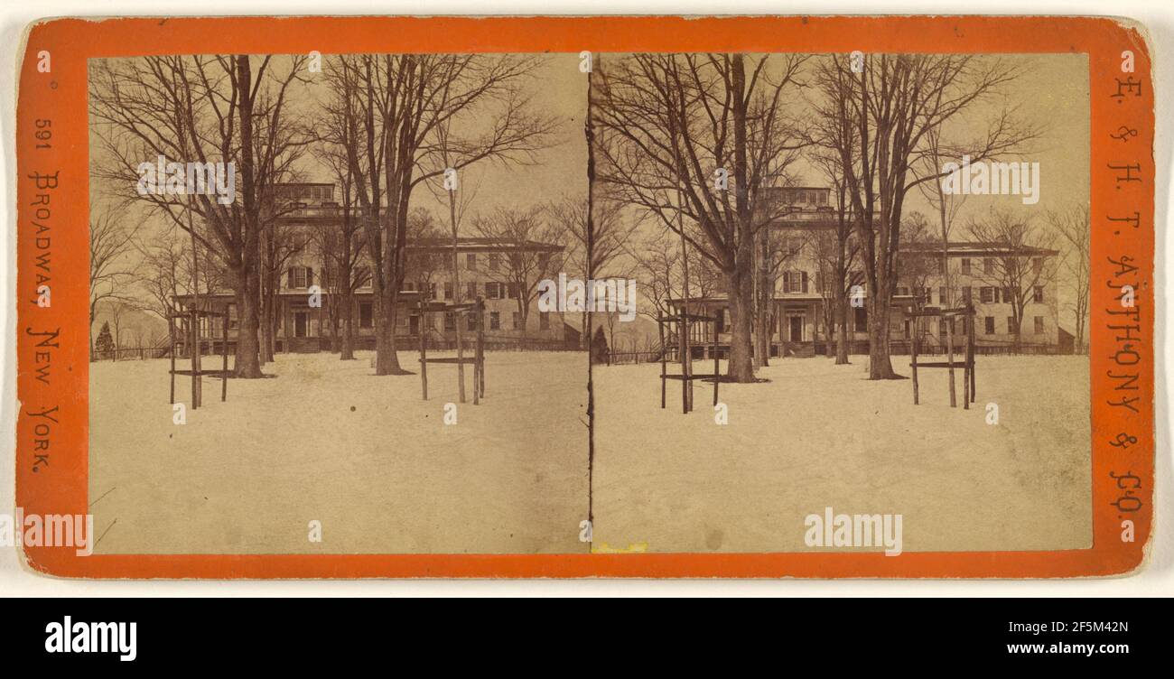 Roe's Hotel, West Point. Winter. Edward and Henry T. Anthony & Co ...