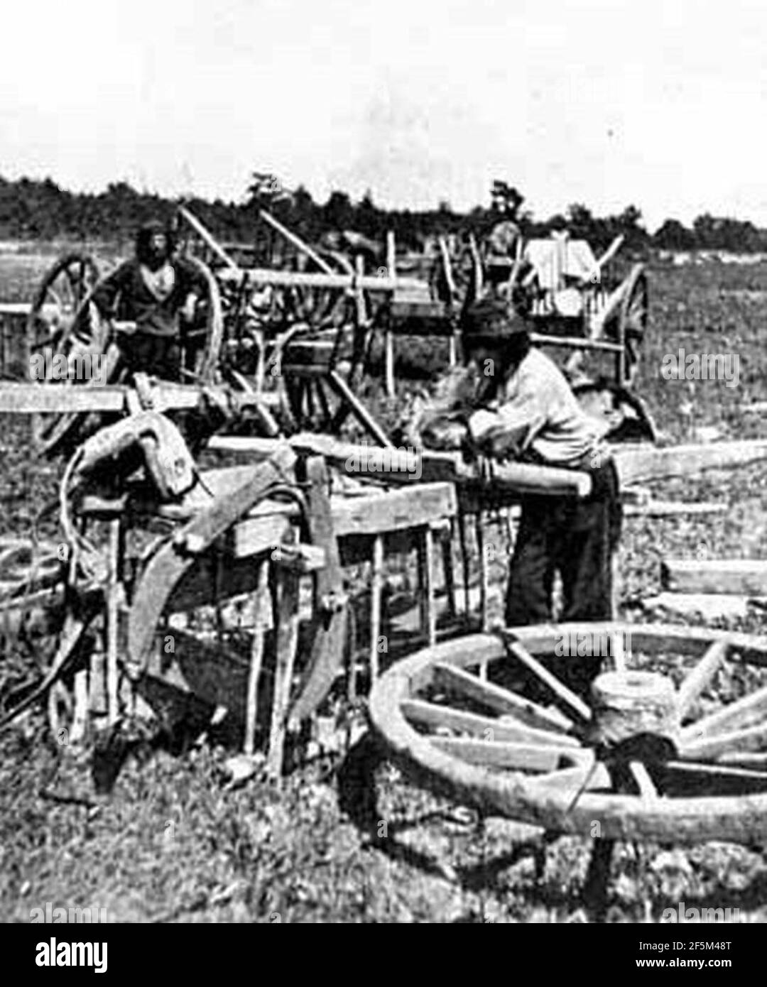 Red river cart hi-res stock photography and images - Alamy