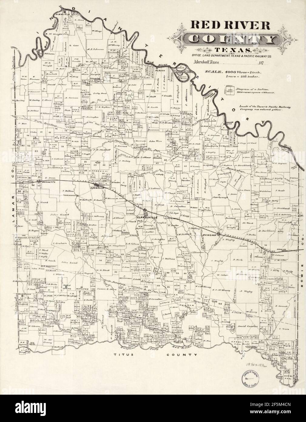 Red River County, Texas Stock Photo - Alamy