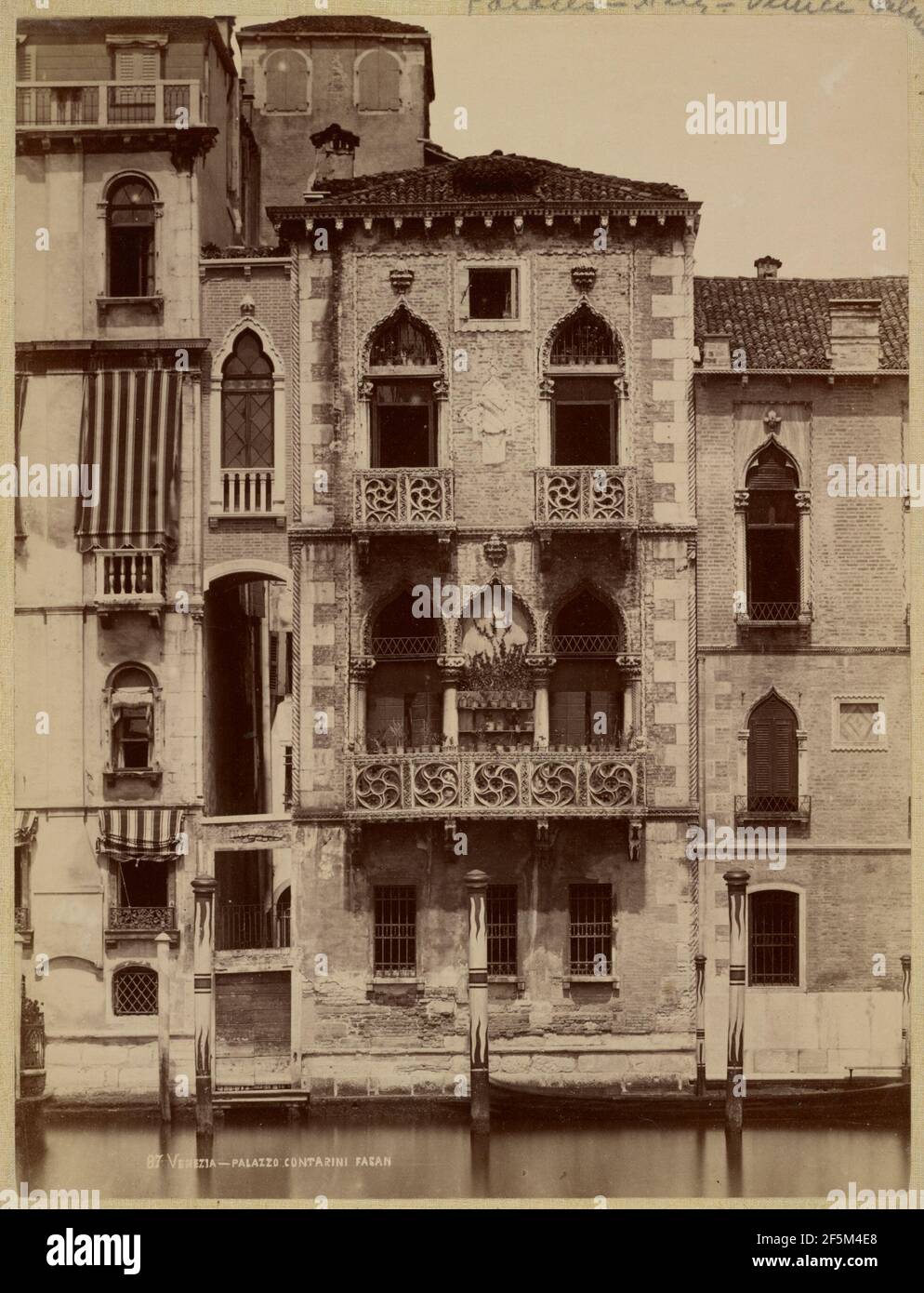 Venezia - Palazzo Contarini Fasan. Giovanni Battista Brusa (Italian ...