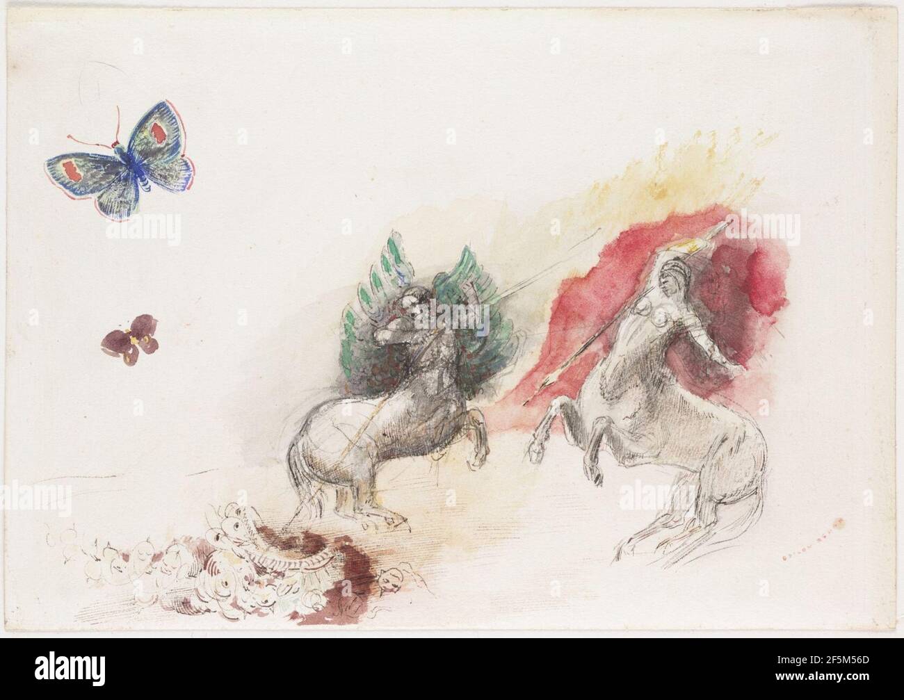 Fight of the centaurs hi-res stock photography and images - Alamy