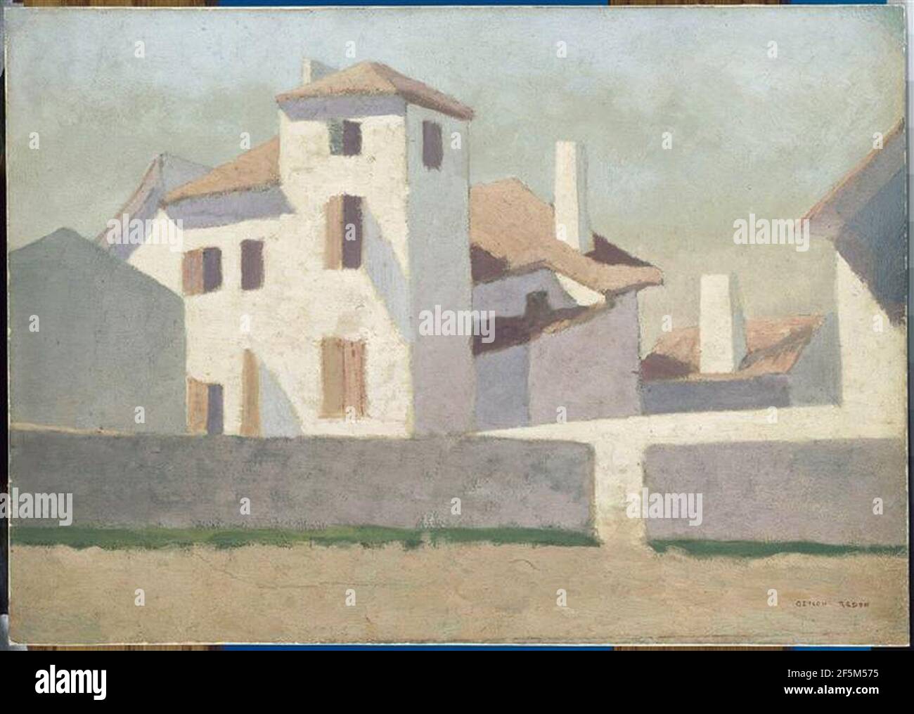 Maisons aux toits rouges hi-res stock photography and images - Alamy