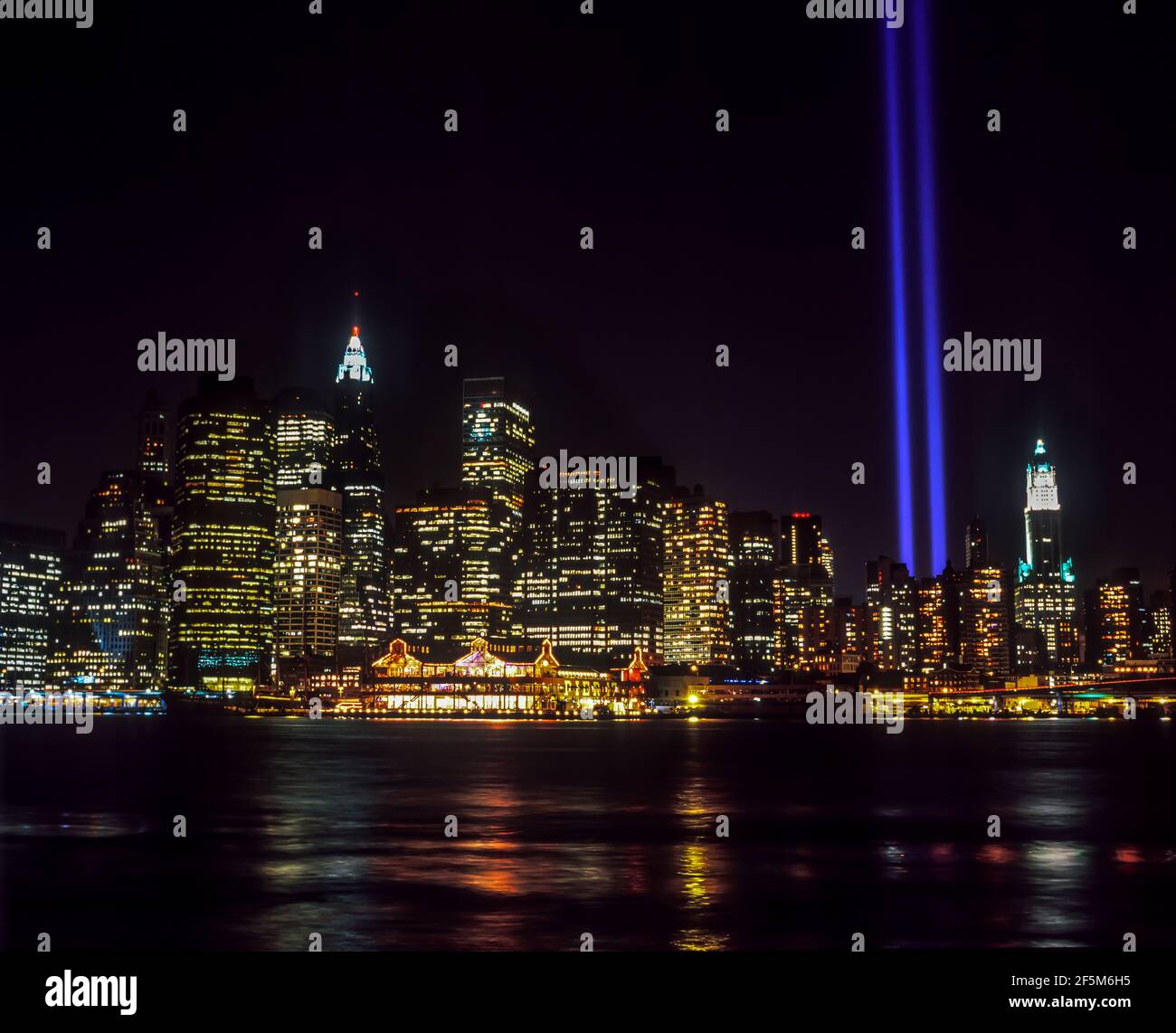 2003 HISTORICAL SECOND SEPTEMBER 11 WORLD TRADE CENTER TWIN TOWERS ...