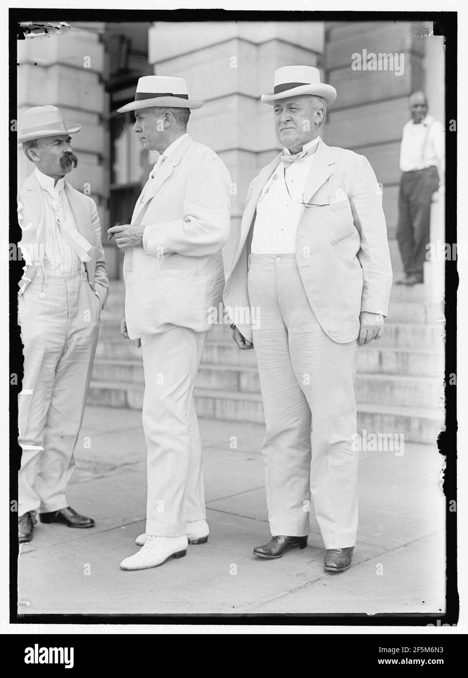 REED, JAMES A. SENATOR FROM MISSOURI, 1911-. CENTER, WITH THOMAS J ...