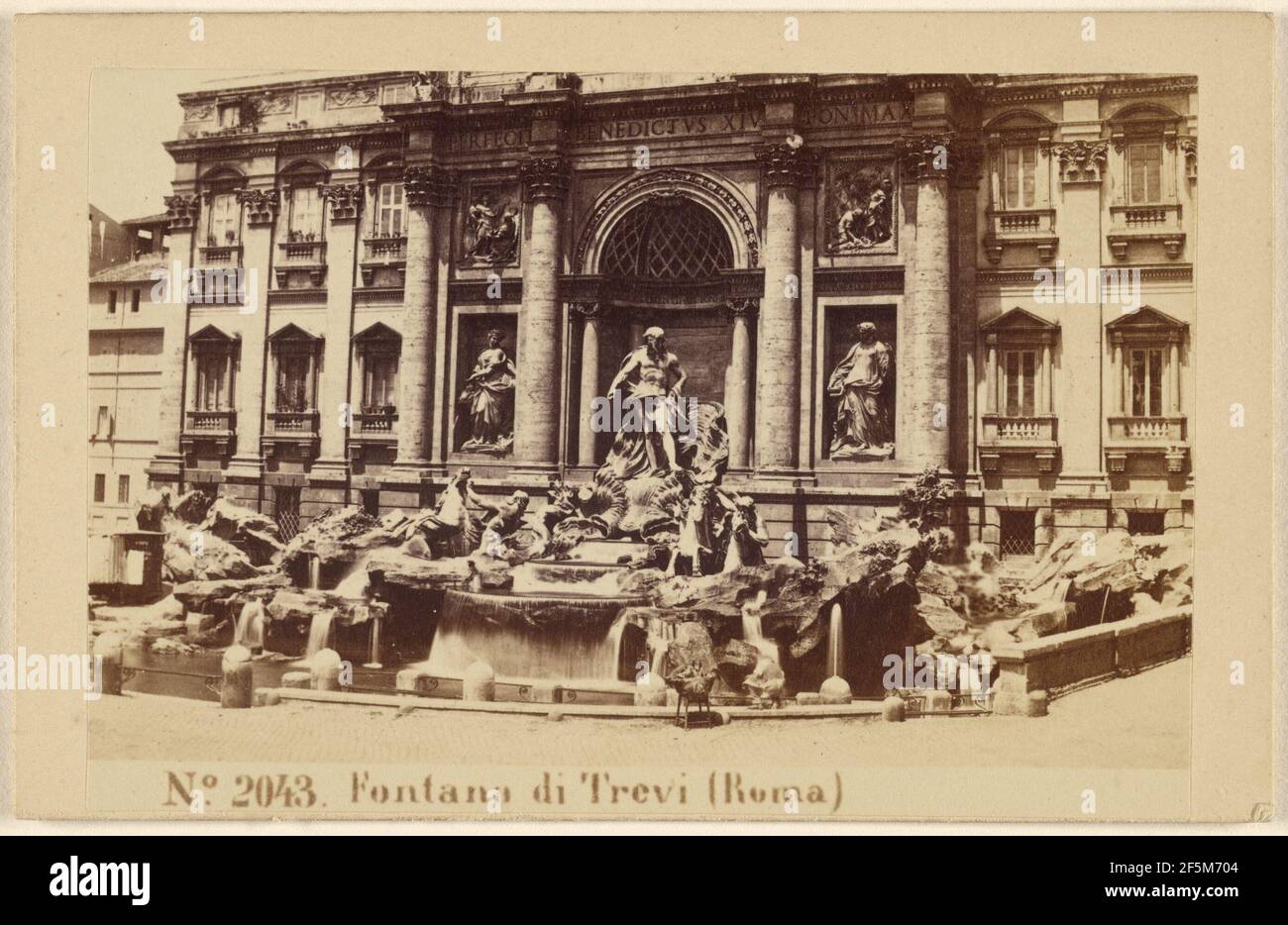 Fontana di Trevi (Roma). Sommer & Behles (Italian, founded 1867 ...