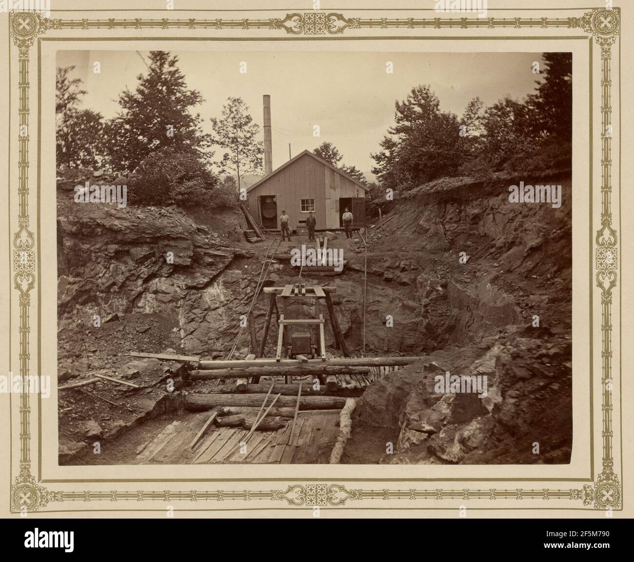 Mining scene. Unknown Stock Photo - Alamy